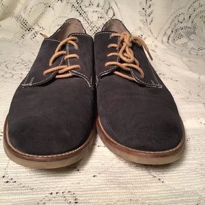 Ferrato | Shoes | Ferrato Dark Blue Suede Oxfords | Poshmark